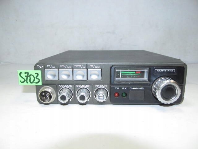 CB RADIO KORTING 787/175 - NR S703 - 17399748086 - oficjalne archiwum ...