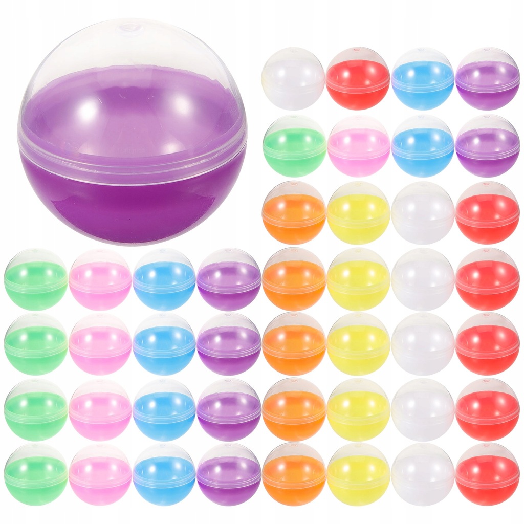 Gum Ball Machine Fillable Balls Empty Capsules - 14038423205 ...