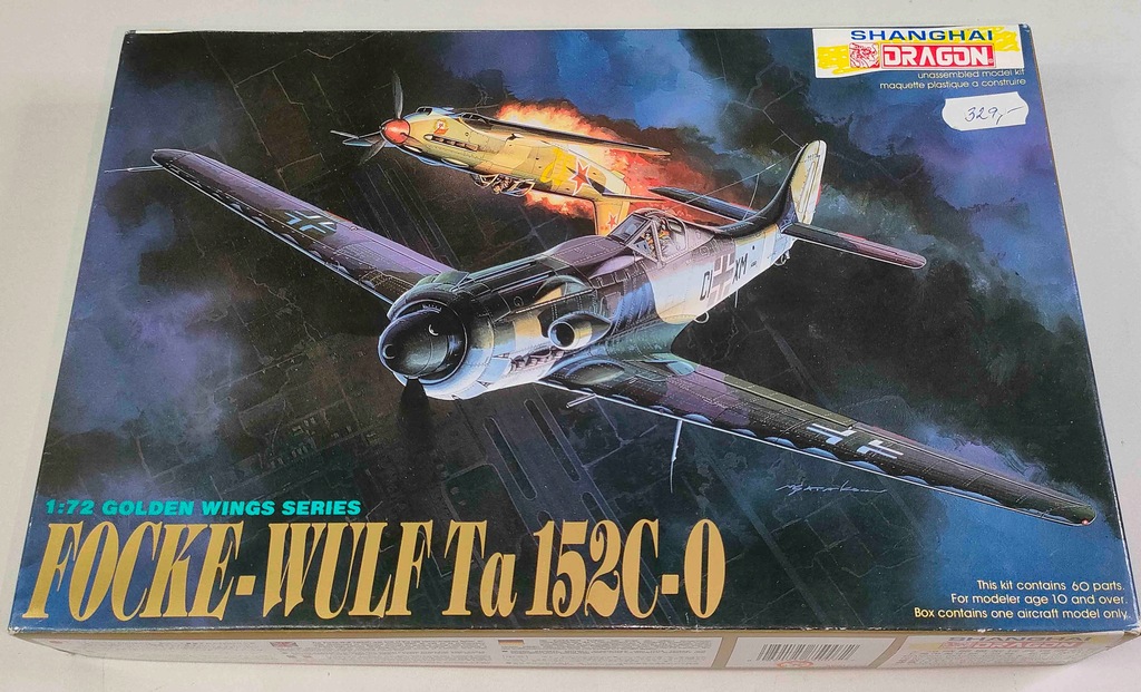Focke-Wulf Ta 152C-0 Dragon 5007 1/72 NKPL - 13541410727 - oficjalne ...