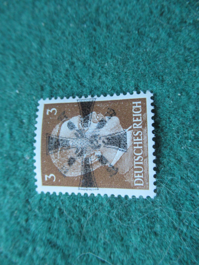 13. Znaczek 3 rzesza - Nadruk. - 11749597002 - oficjalne archiwum Allegro