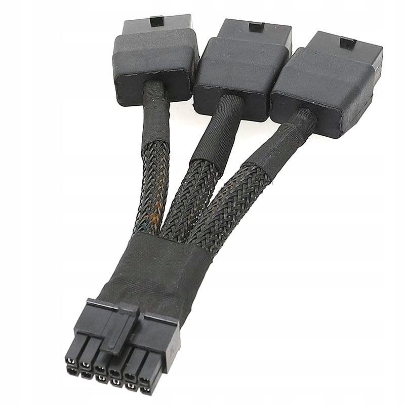 ADAPTER NVIDIA 12VHPWR 12+4 PIN DO 3x8 PIN PCIE - 15564510273 ...