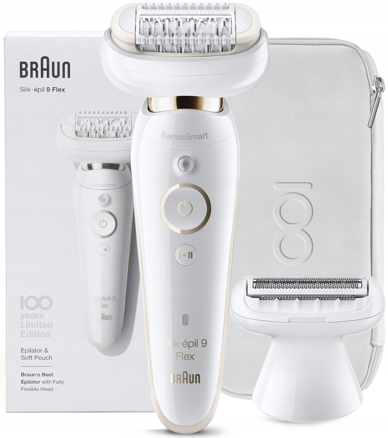 Depilator Braun Silk-epil 9 Flex 100 years Edition - 11944835628 ...