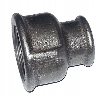 MUFA, MUFKA CZARNA REDUKCYJNA 3/4x1/2 - 7775710474 - oficjalne archiwum Allegro