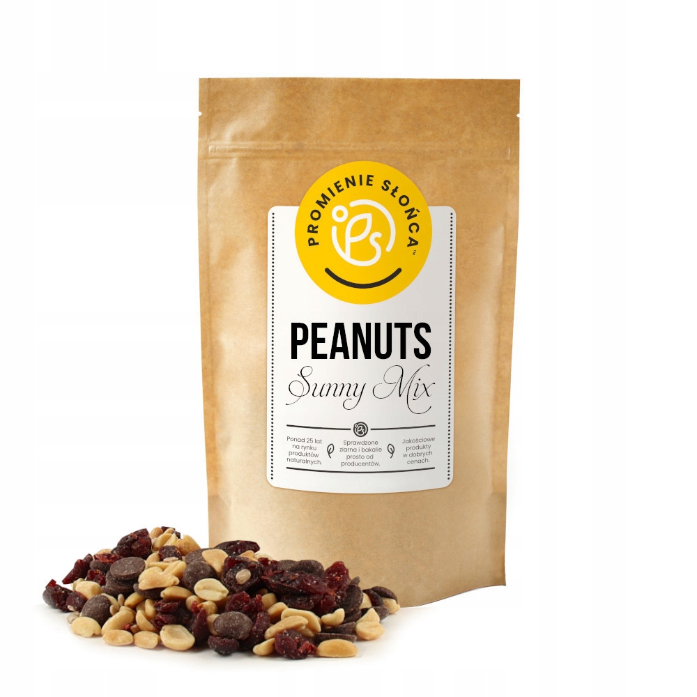 Peanuts sunny mix 500g PromienieSłońca - 9346479043 - oficjalne ...