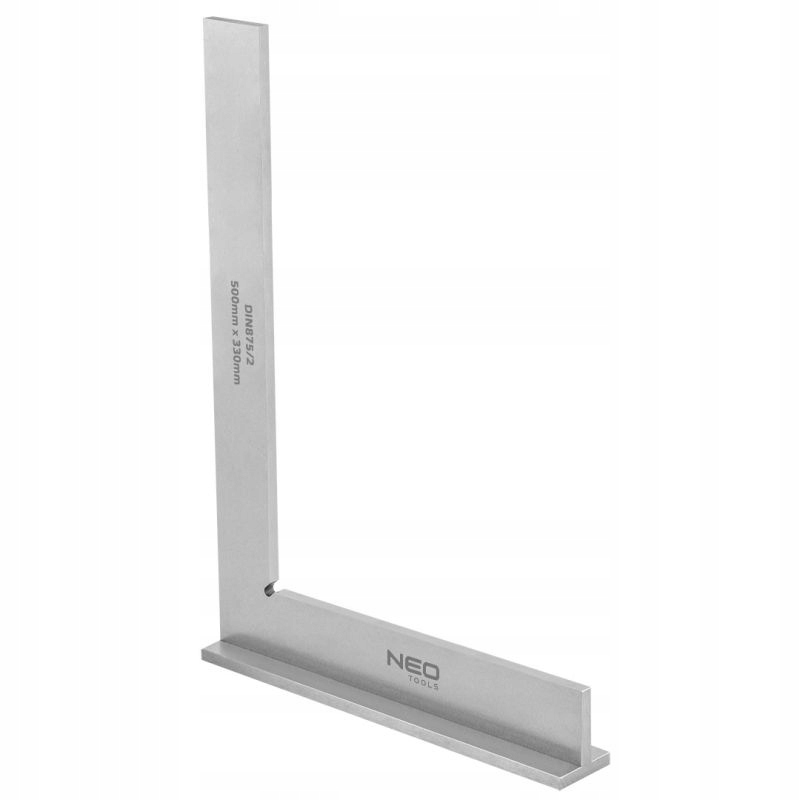 Kątownik z podstawą DIN875/2 500x330mm NEO 72-037 - 11402628802 - oficjalne archiwum Allegro