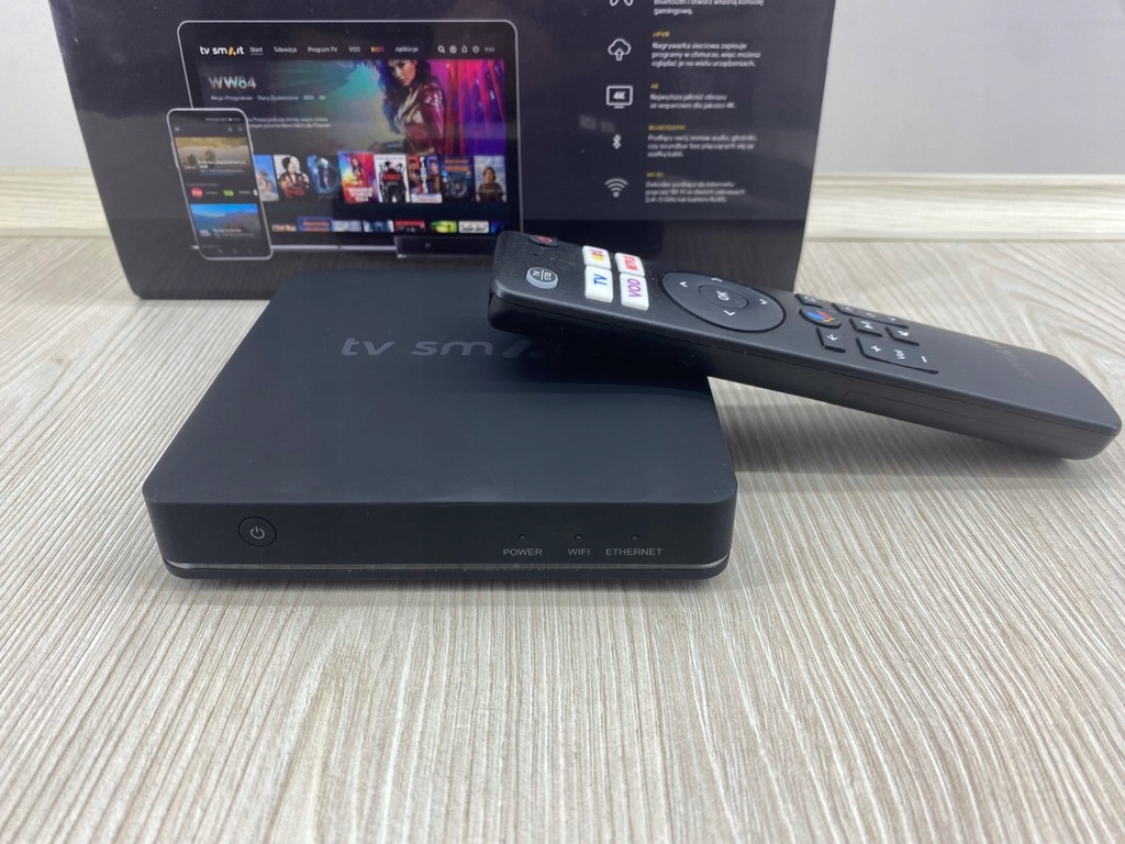 DEKODER SMART TV BOX 4K DV8519 komplet igła! - 12414657596 - oficjalne ...