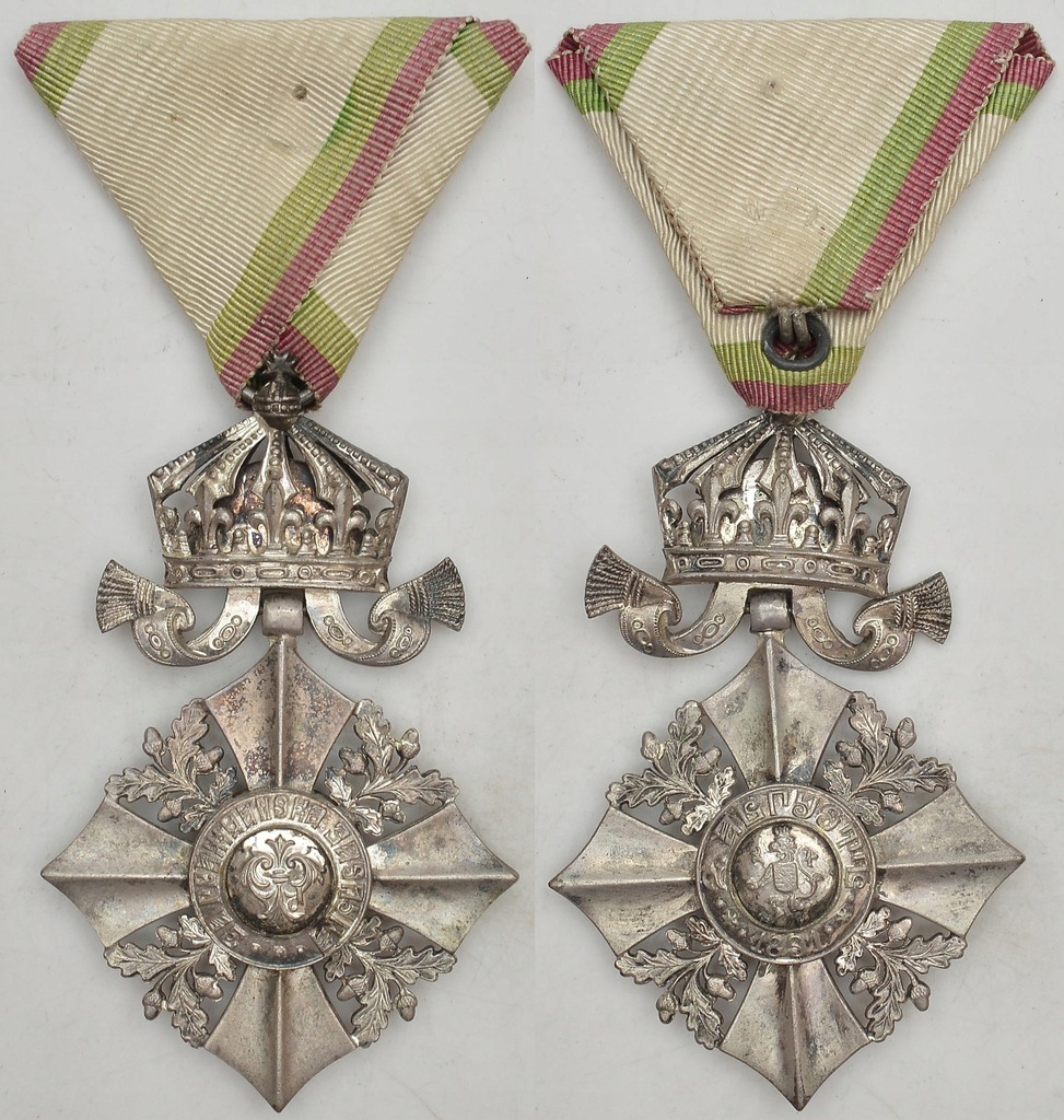 17.aj.BUŁGARIA, KRZYŻ ORDERU ZASŁUGI VI kl + ETUI - 14299320272 ...