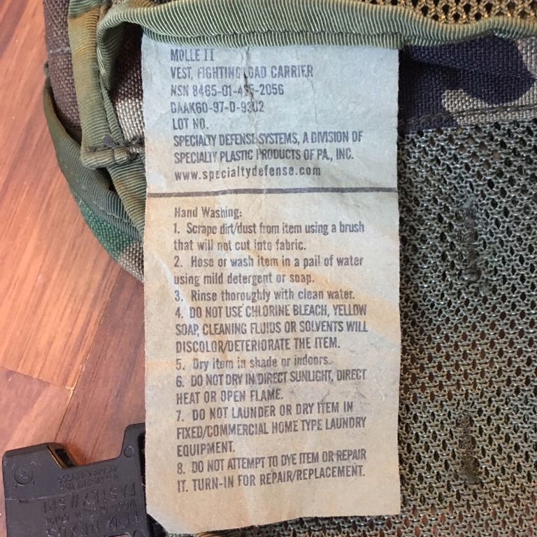 Купить Жилет FLC FIGHTING LOAD CARRIER MOLLE USMC: отзывы, фото и ...