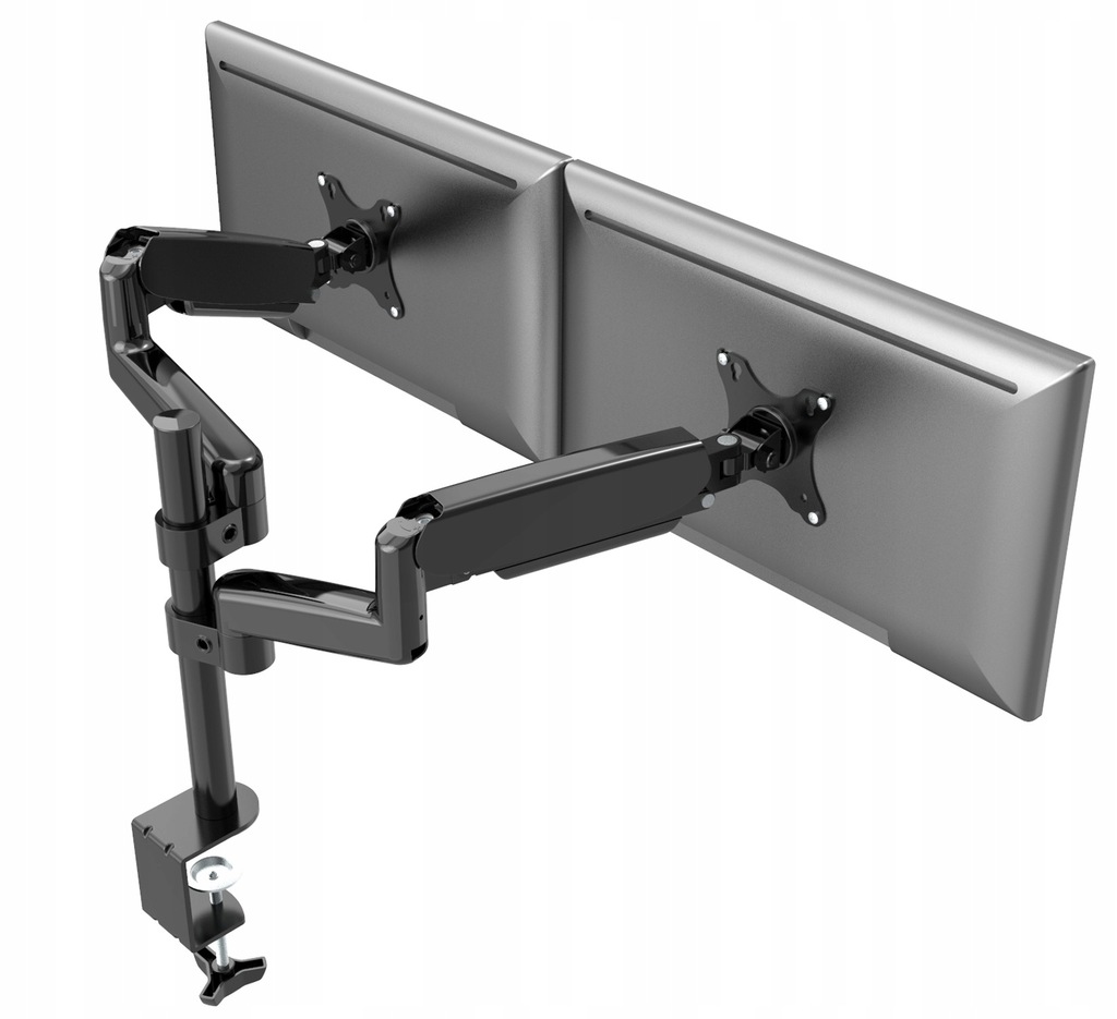 Wysoki Biurkowy Uchwyt na dwa monitory 13-32 - 11389648732 - oficjalne ...