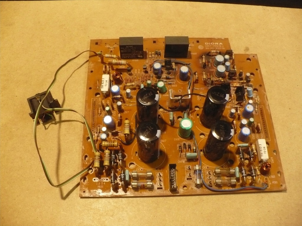 WZMACNIACZ WS 504 WS 504B WS 704 DIORA - PŁYTKA GŁÓWNA - 17028473011 - oficjalne archiwum Allegro