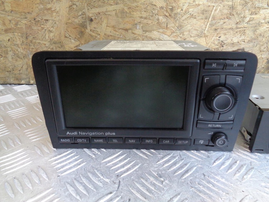 RADIO FABRYCZNE 2DIN NAVI NAWIGACJA ZMIENIARKA CD AUDI A3 8P 03- 8P0035192L - 14714318162 ...