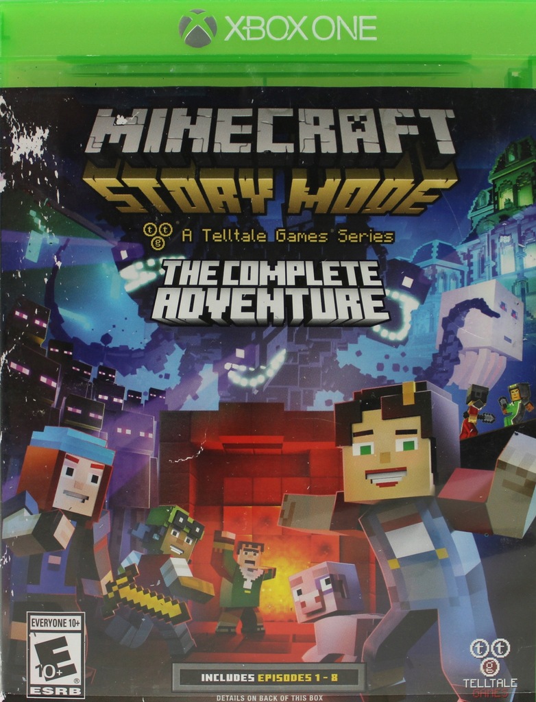 MINECRAFT STORY MODE XBOX ONE - 12430826433 - oficjalne archiwum Allegro