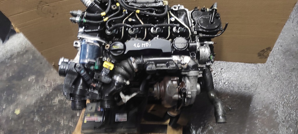 Silnik kompletny Peugeot 1.6 hdi 9HZ - 12679604171 - oficjalne archiwum Allegro