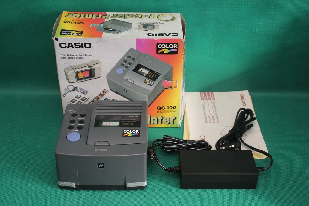 CASIO QG-100 drukarka zdjęć jak NOWA - 13891999338 - oficjalne archiwum Allegro