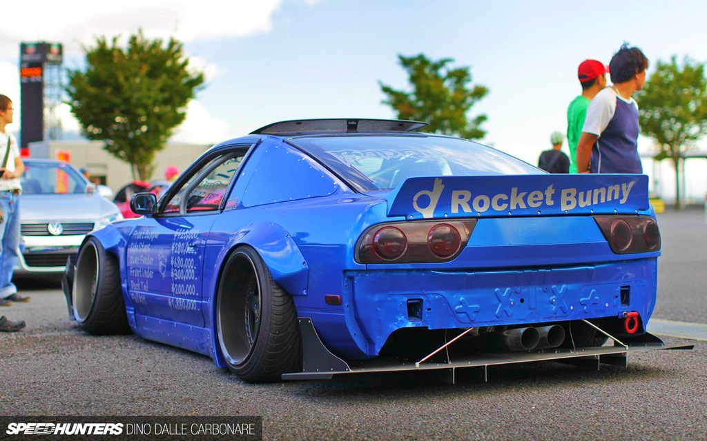 Nissan 200SX 180SX S13 - Spoiler Rocket Bunny - 12621771709 - oficjalne archiwum Allegro