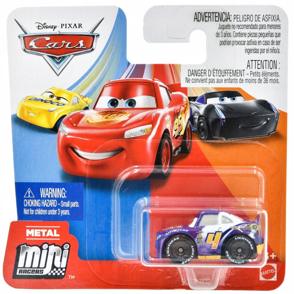 CARS MINI AUTA JACK DEPOST MATTEL DISNEY PIXAR - 12084783935 ...