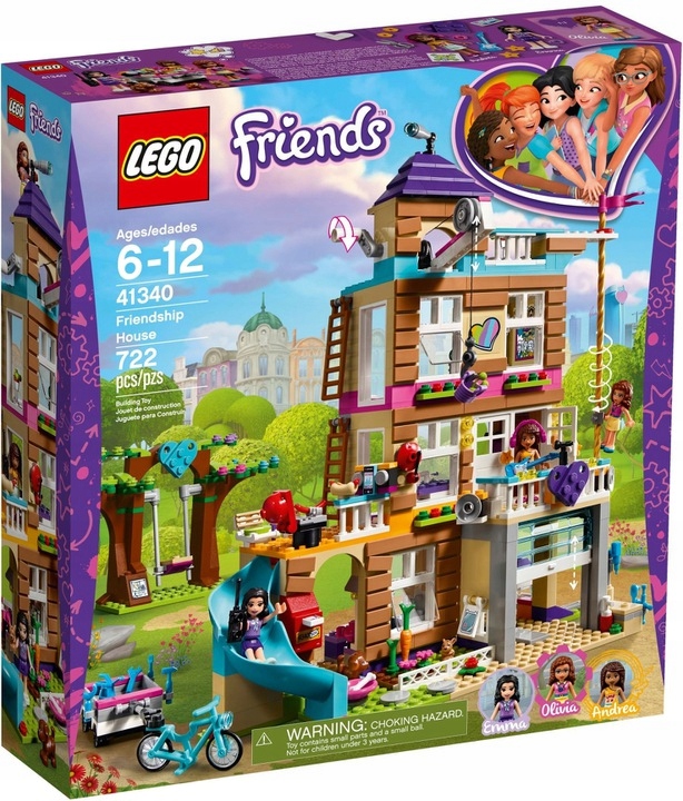 KLOCKI LEGO FRIENDS Dom przyjaźni MEGA DUŻY ZESTAW - 8136422533 ...