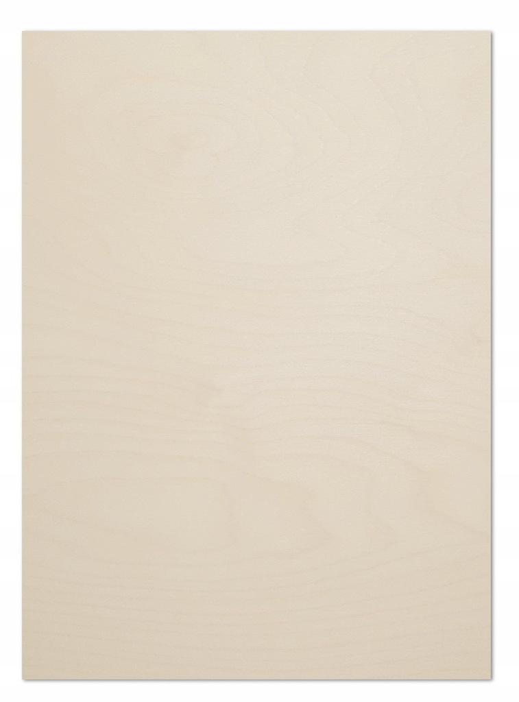 Sklejka 3mm topola A4 kl 1/2 formatka do lasera - 12396912864 - oficjalne archiwum Allegro