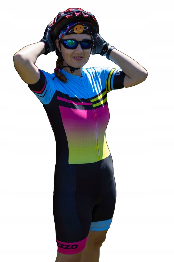 Strój rowerowy komplet rowerowy kolarski damski L - 11073582715 ... Strój rowerowy komplet rowerowy kolarski damski L - 11073582715 ...