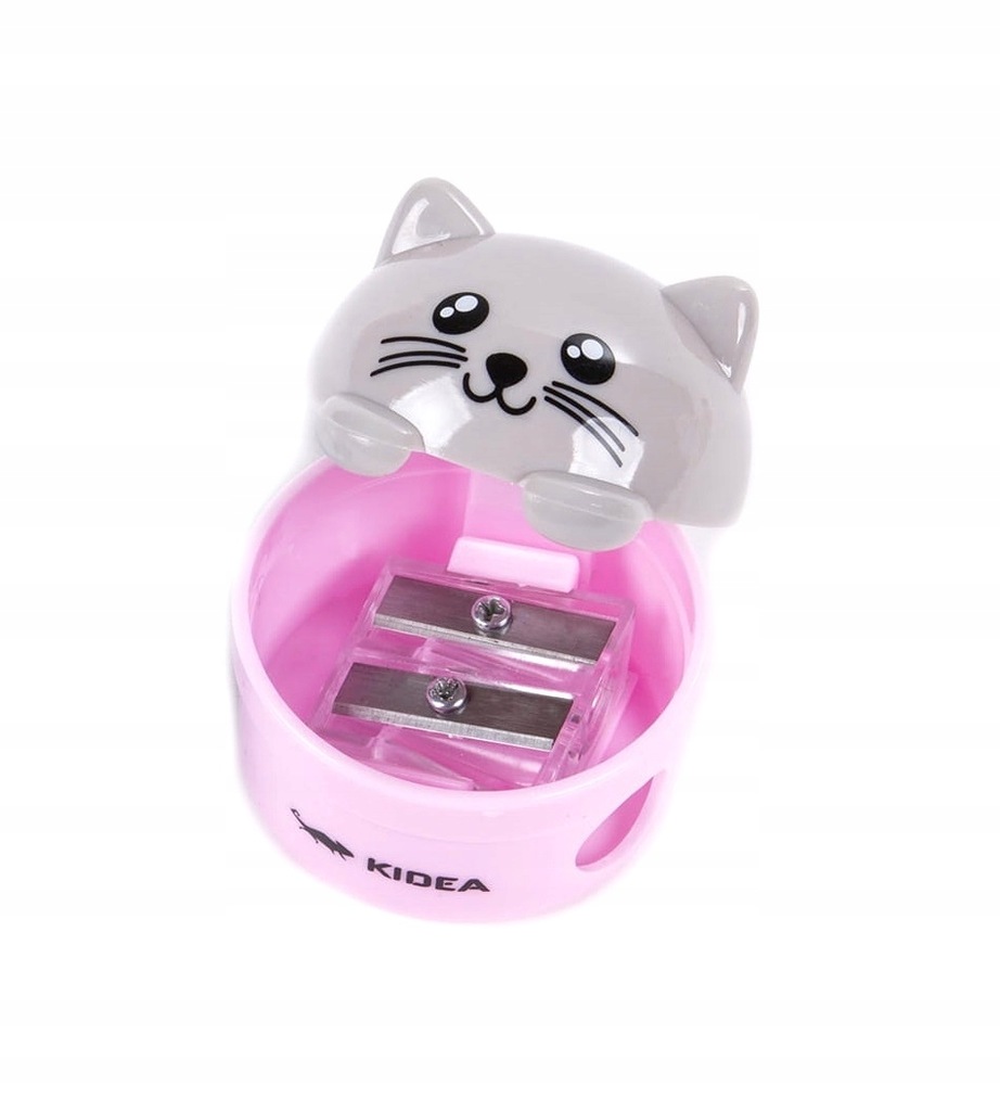 Temperówka 2 ostrza Zwierzaki Kotek KIDEA - 12178301077 - oficjalne ...