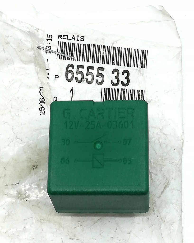 PRZEKAŹNIk WENTYLATORA CHŁODNICY BERLINGO 655533 - 12771025399 ...