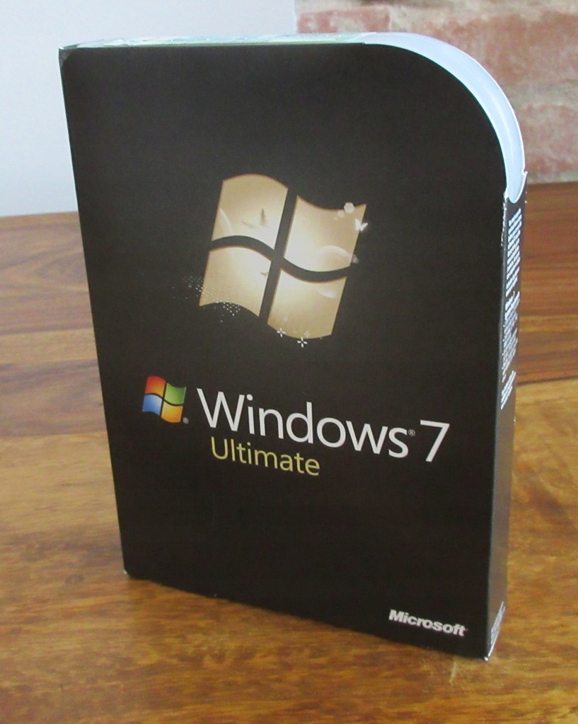 Windows 7 Ultimate BOX podniesiony do 10 Pro - 12056963543 - oficjalne ...