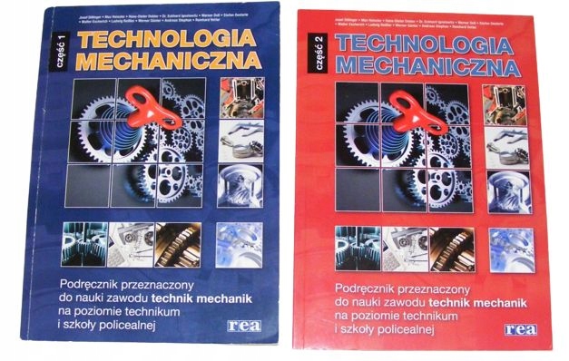 Technologia mechaniczna część 1 i 2 REA Dillinger - 14277390268 - oficjalne archiwum Allegro