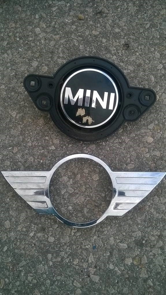 MINI PACEMAN R61 ZNAK KLAMKA KLAPY TYŁ - 7567278093 - oficjalne ...