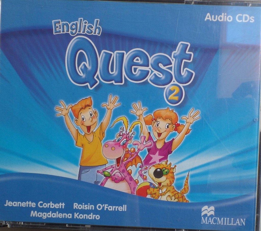 English Quest 2 Audio Class CD 3 płyty nagrania - 13063499444 ...