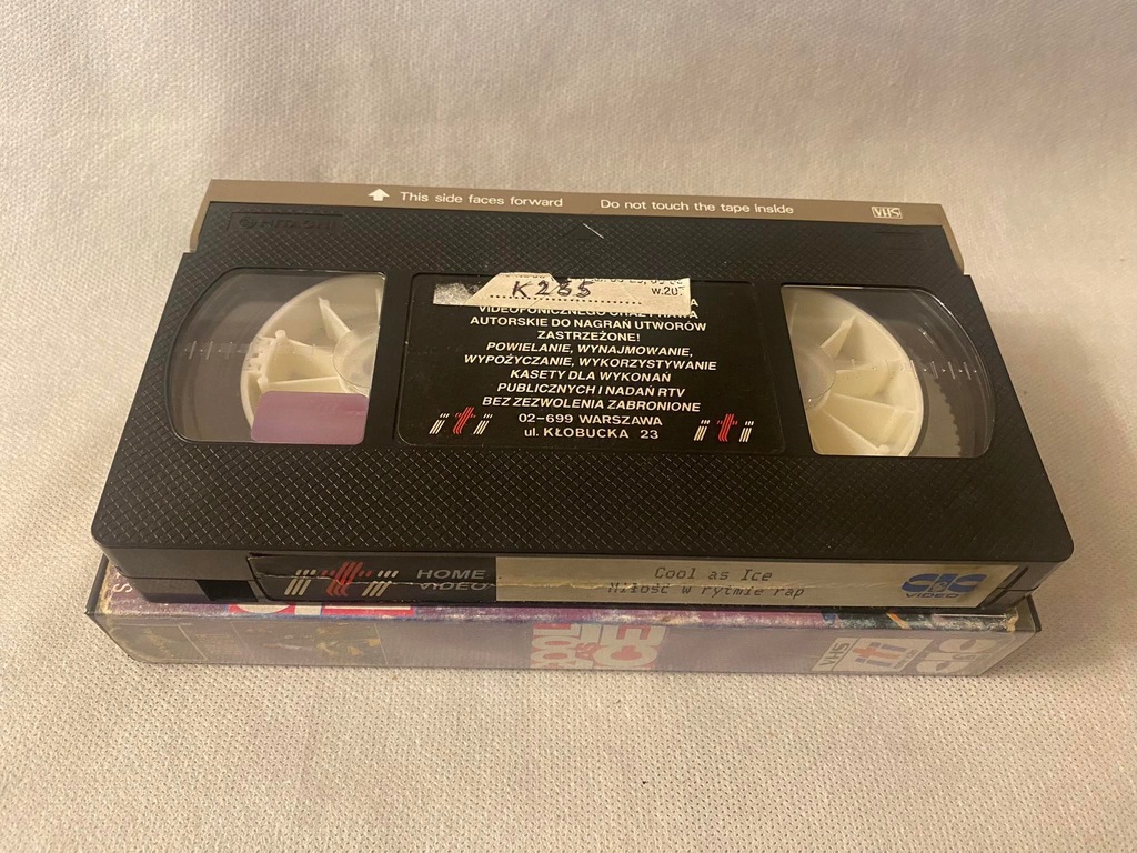 COOL AS ICE- MIŁOŚĆ W RYTMIE RAP VHS UNIKAT - 13630621016 - oficjalne ...