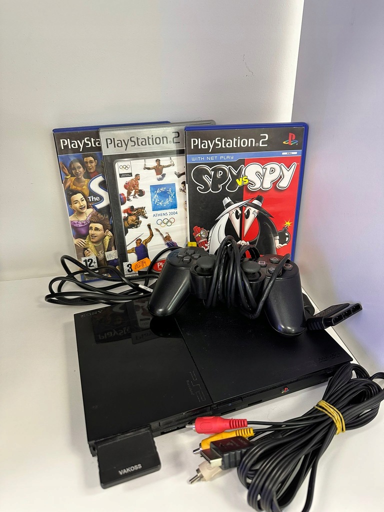 SONY PS2 SCPH-90004 (479/22) - 12912516424 - oficjalne archiwum Allegro