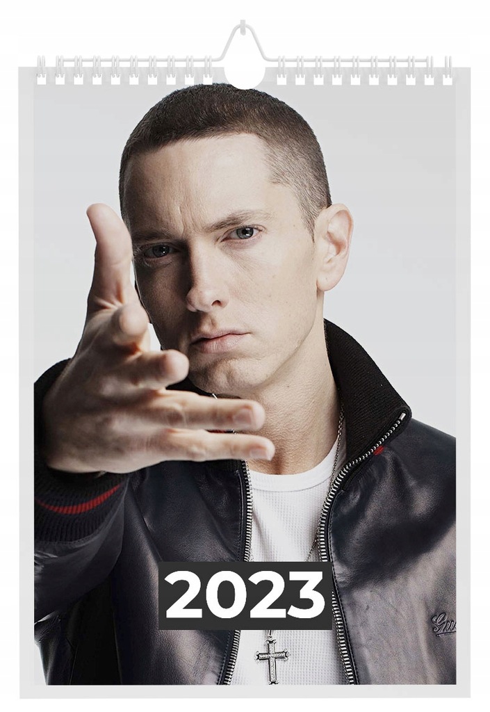 Kalendarz EMINEM 2023 ścienny 13 stron A3 - 12588490035 - oficjalne ...