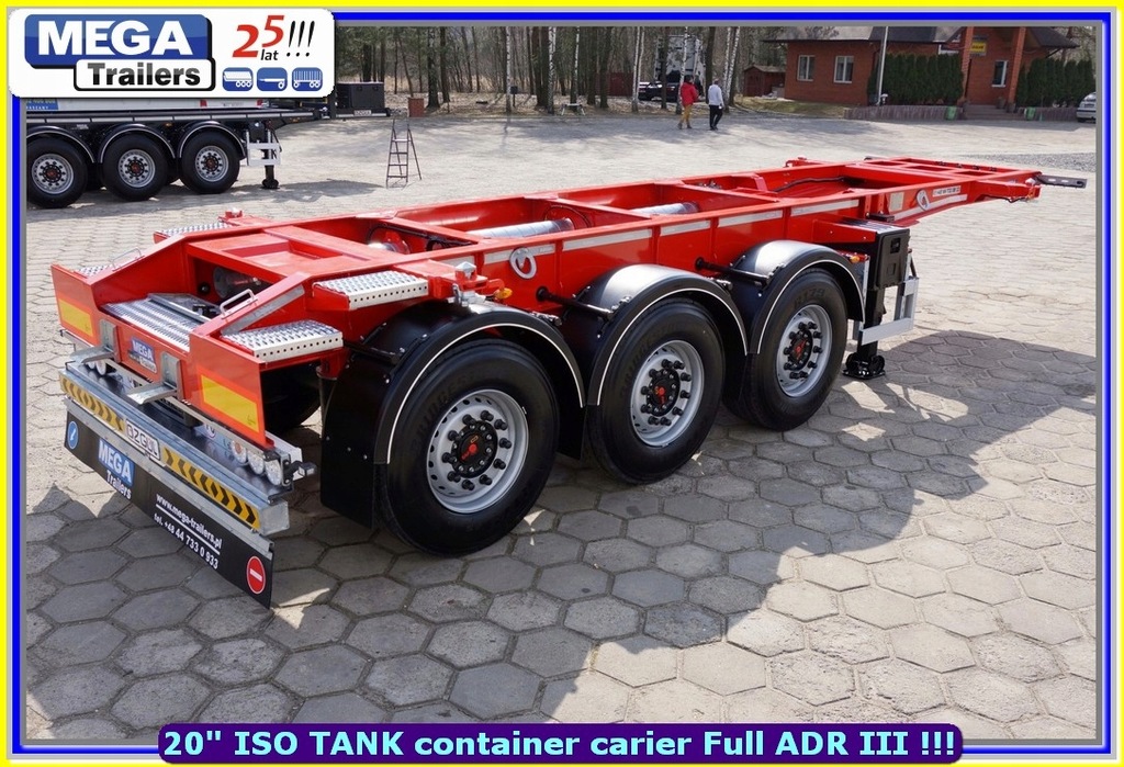 Podwozie LIGHT 3.200 KG !!! TANK kontenery 20 Ft ADR EX3 RABATY SOLD 2023 ! - 13674896164 ...