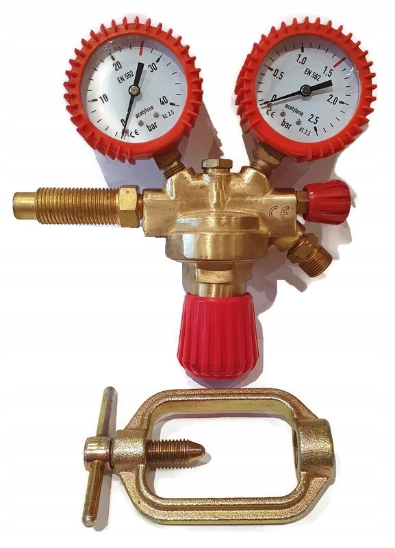 Reduktor gazowy Acetylen Seria 100 - 11867170221 - oficjalne archiwum Allegro