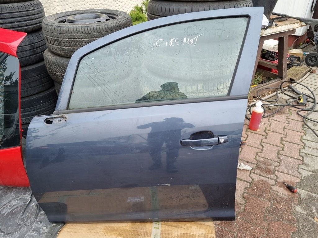 DRZWI LEWY PRZÓD OPEL CORSA D Z168 - 11650496317 - oficjalne archiwum ...