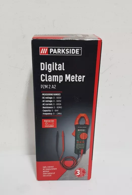 PARKSIDE, MULTIMETR CĘGOWY PZM 2 A2 KPL - 12146297308 - oficjalne archiwum Allegro