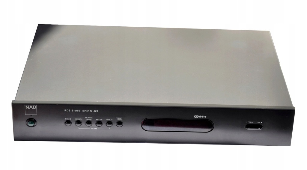 NAD C420 SMUKŁY TUNER RADIOWY STEREO RDS BRYTYJSKI DŹWIĘK RADIO FM AM ...
