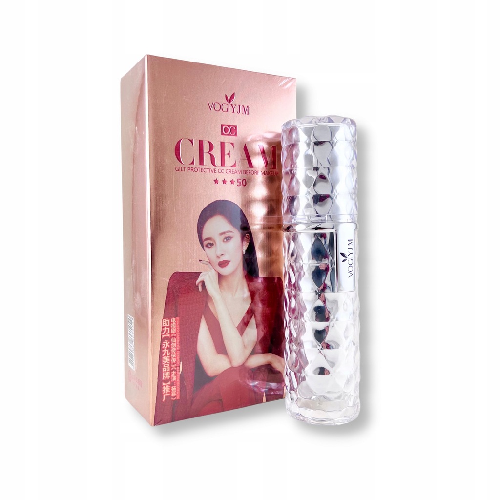 VOG YJM luksusowy podkład krem CC filtr SPF 50 - 12686209218 - oficjalne archiwum Allegro