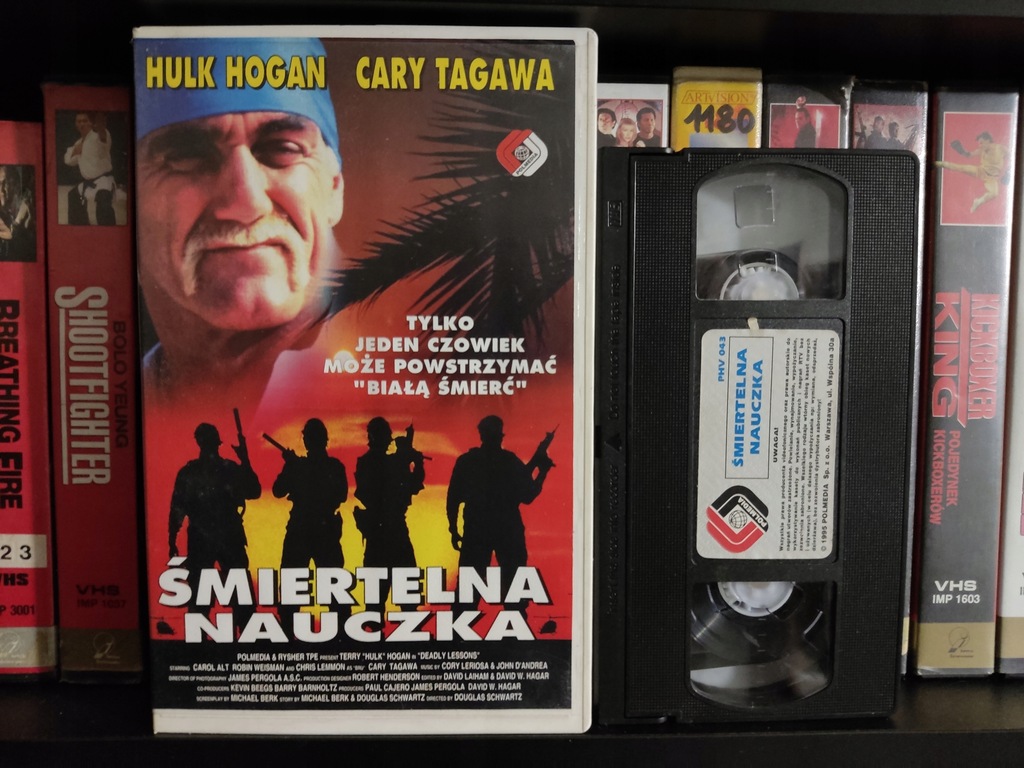 GROM W RAJU ŚMIERTELNA NAUCZKA # HULK HOGAN # VHS - 13593336432 ...