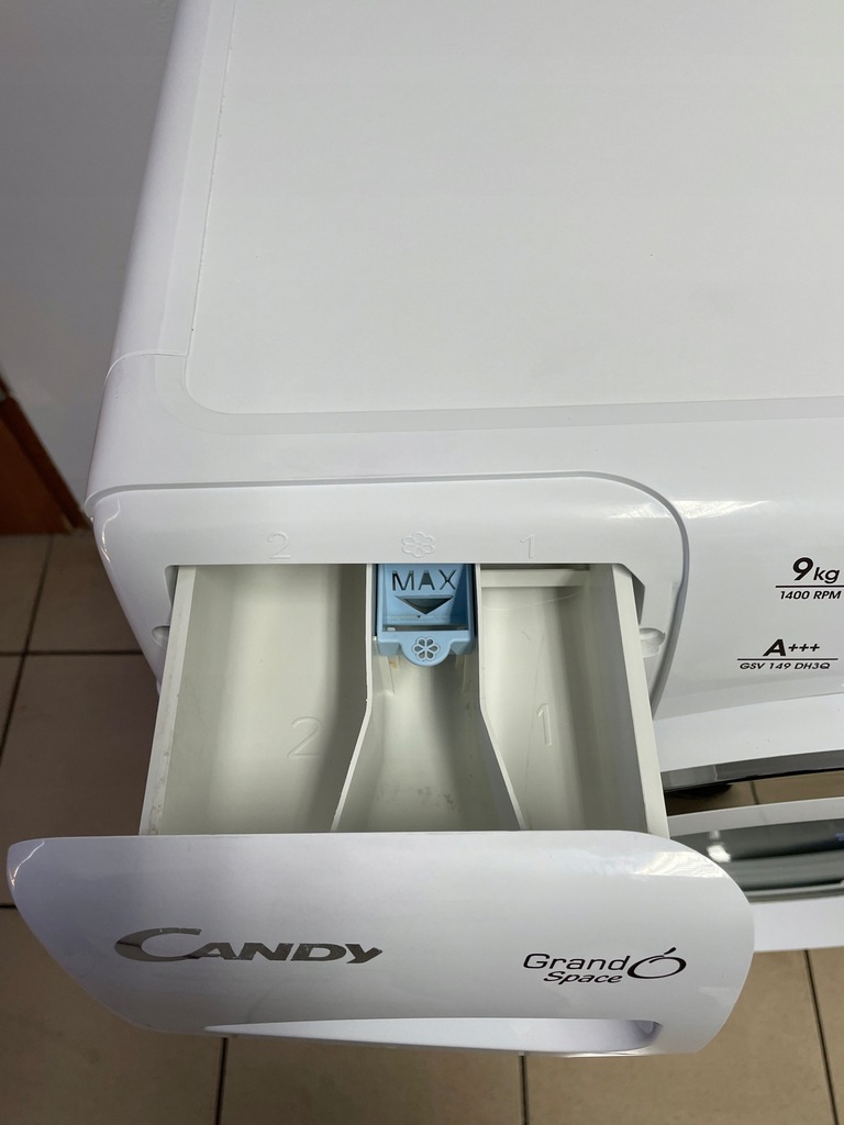 Pralka Candy Grand Space 9kg A+++ GW - 11921543912 - oficjalne archiwum Allegro