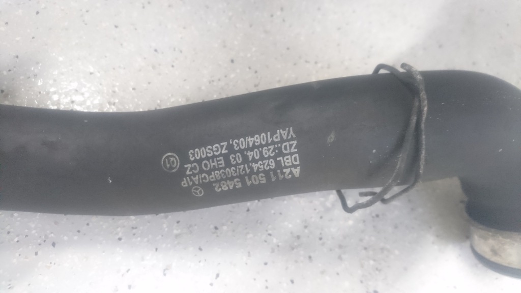 Mercedes W211 Przewód chłodnicy 2115015482 IGŁA - 7769834563 ...