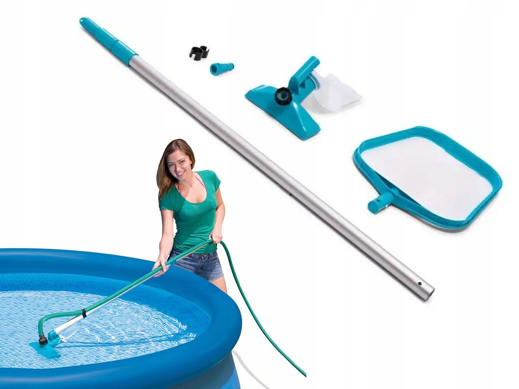 ZESTAW CZYSZCZĄCY DO BASENU ODKURZACZ INTEX 28002 - 13731551861 ...