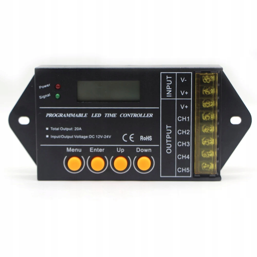 RGB LED WiFi Controller Timer programmable TC421 TC420 TC420SJ 5CH RGB - 14512846775 - oficjalne ...