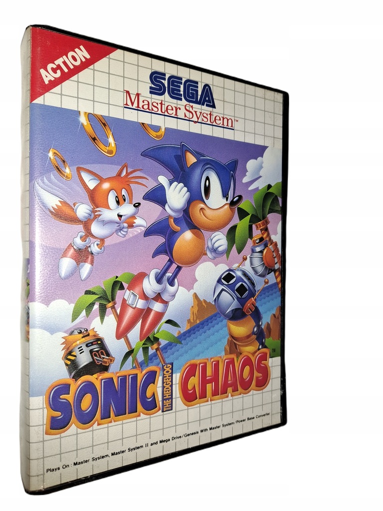 Sonic The Hedgehog Chaos / Sega Master System - 13199586270 - oficjalne ...