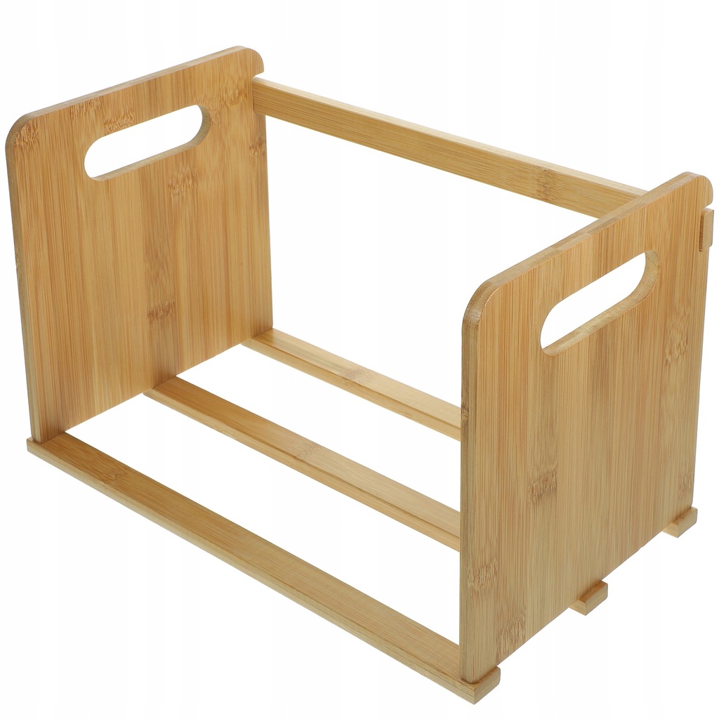 Record Storage Rack Wood CD Desktop Book Holder - 14333334745 ...