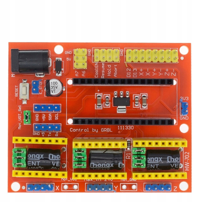 Moduł Shield CNC V4 Arduino NANO 3.0 Sterownik 3D - 14254001322 - oficjalne archiwum Allegro