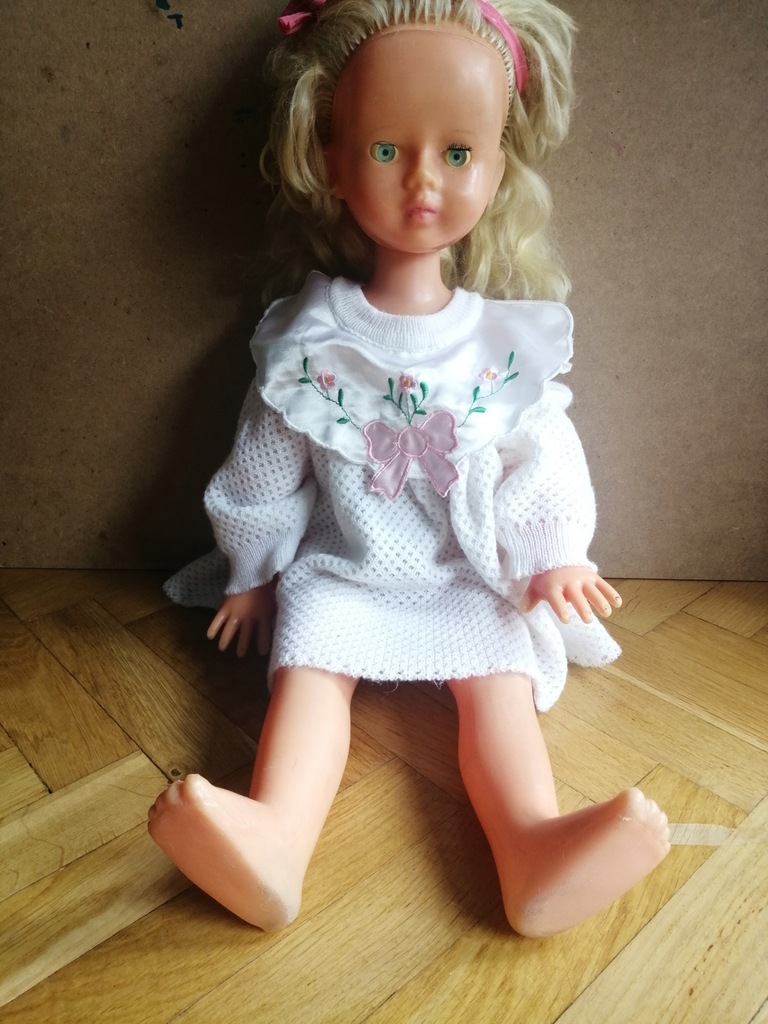 Stara lalka 70cm prl - 9613350134 - oficjalne archiwum Allegro
