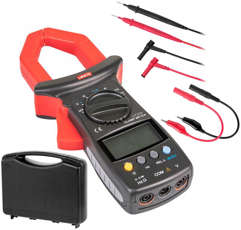 Cyfrowy miernik prądu Uni-T UT205 CĘGOWY MULTIMETR - 9313275547 ...