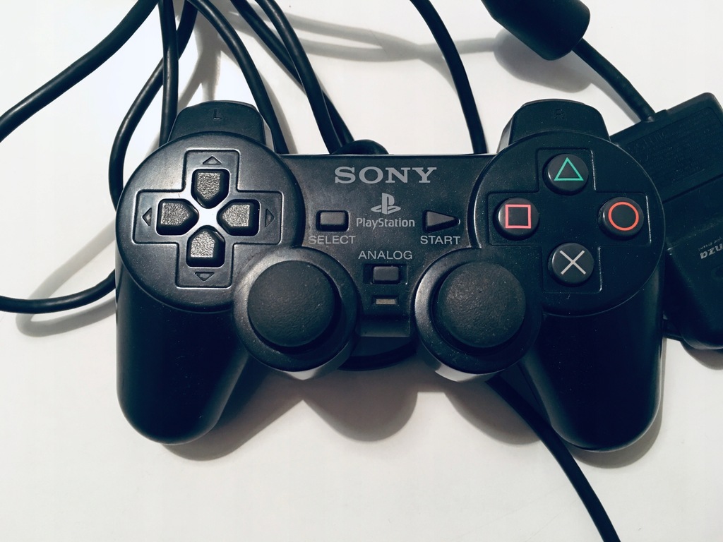 Pad PS2 Gamepad kontroler Dualshock 2 oryginał - 12630543109 ...