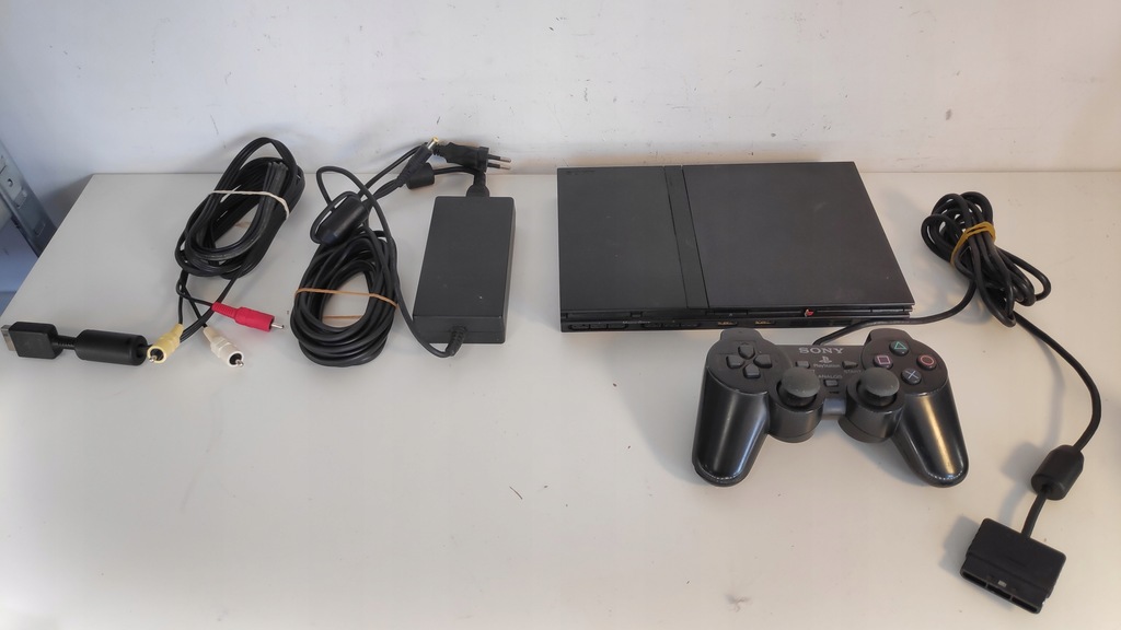 PS2 SONY Konsola SCPH-77004 + Pad + kable nr KS - 12620363927 ...